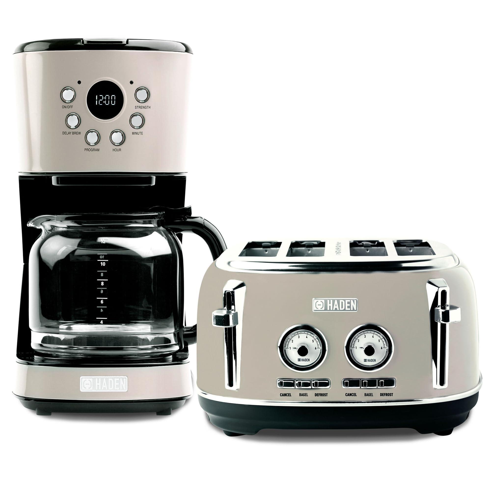 Amazon.com: Haden 12 Cup Programmable Drip Coffee Maker Coffee Machine ...