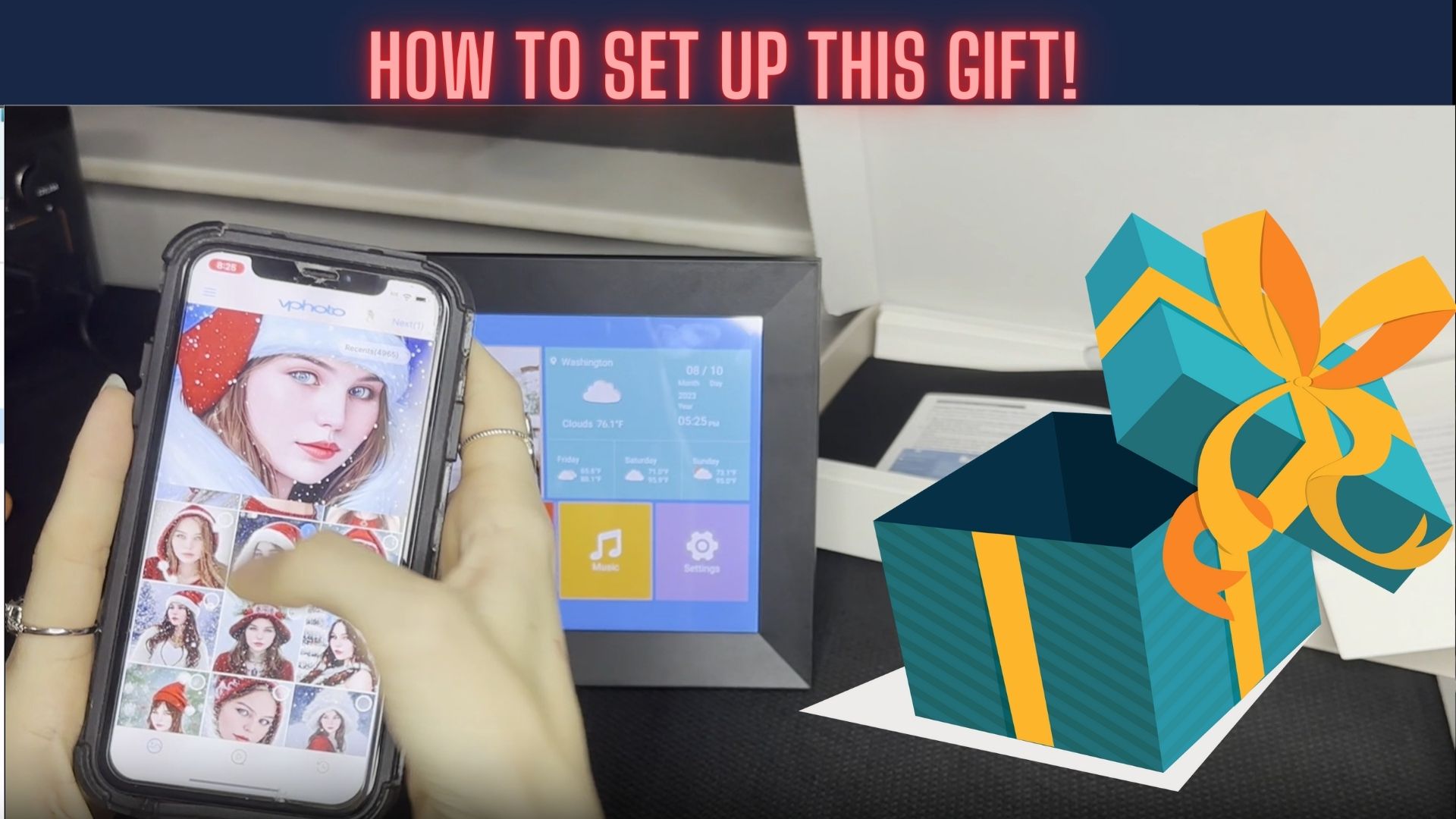 Watch How to Set up this Gift in 2 minutes? on Amazon Live