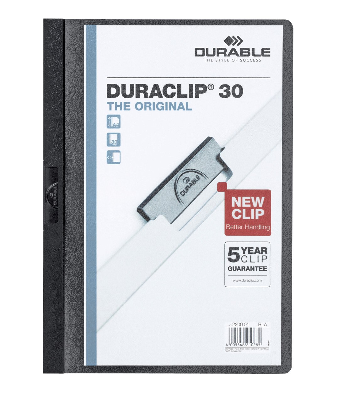 DURACLIP® 30 A4 Clip Folder - Holds Up to 30 Sheets of A4 Paper ...