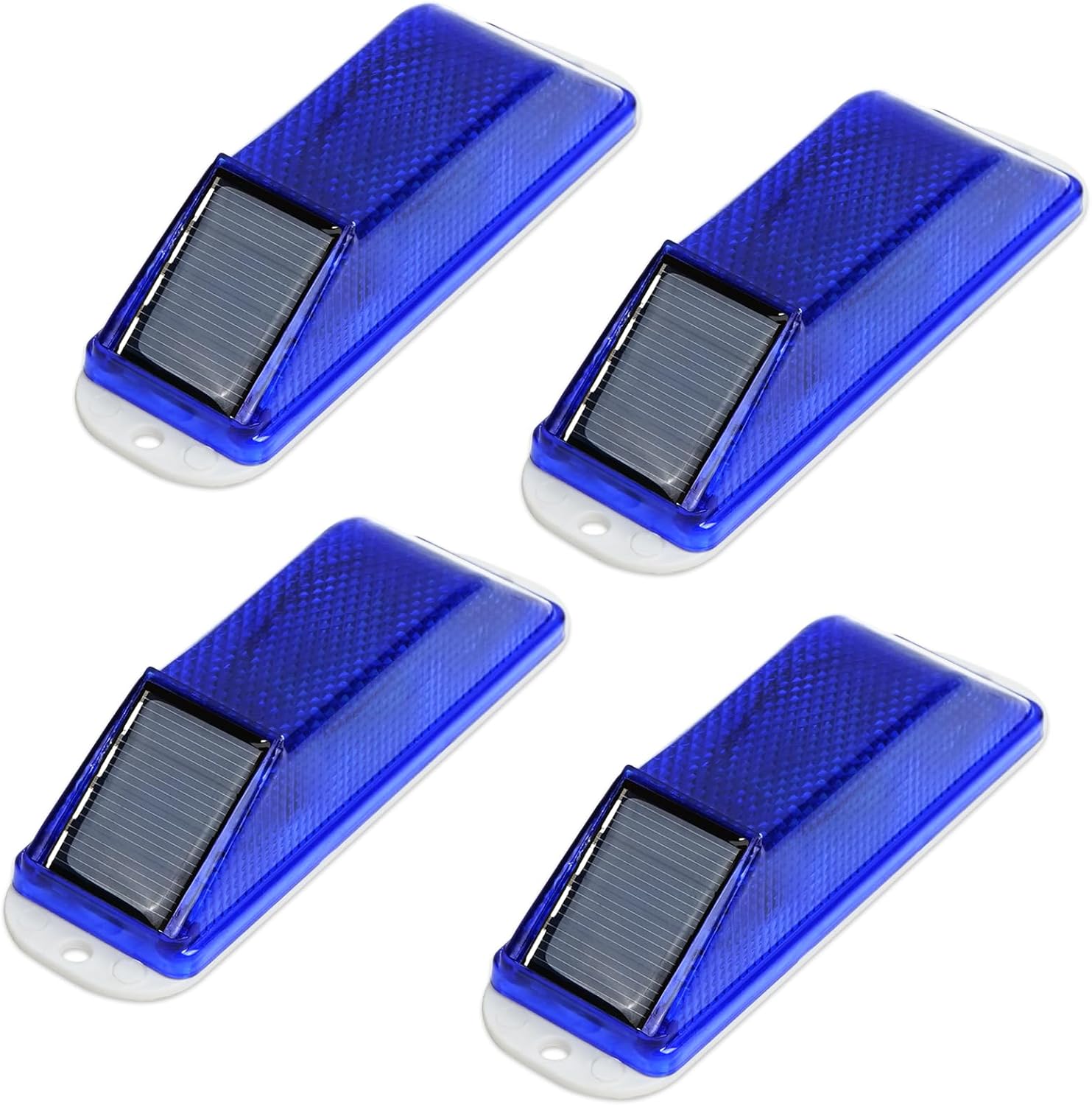 Aolyty Solar Warning Lights Outdoor, Bright Solar Strobe Lamp with ...