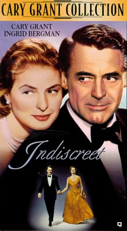 Amazon.com: Indiscreet [VHS] : Cary Grant, Ingrid Bergman, Cecil Parker ...