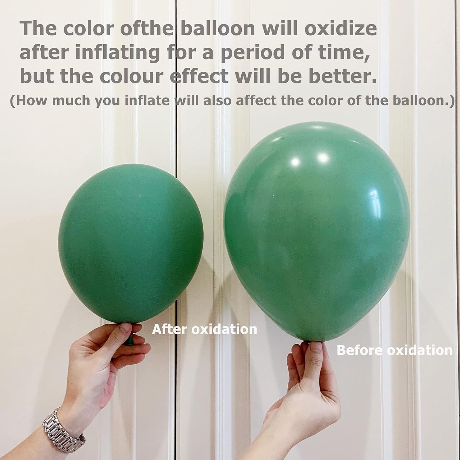 100 Pcs 5 inch Retro Sage Green Balloons Latex Mini Balloons,Small ...