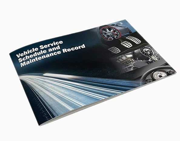 Blank Service History Book - Car Van Maintenance Replacement Vehicle ...