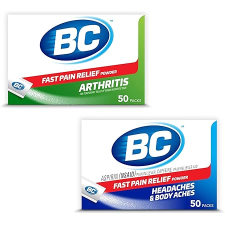 Amazon.com: BC MAX Strength Fast Pain Relief Powder, Lemonade Flavor ...