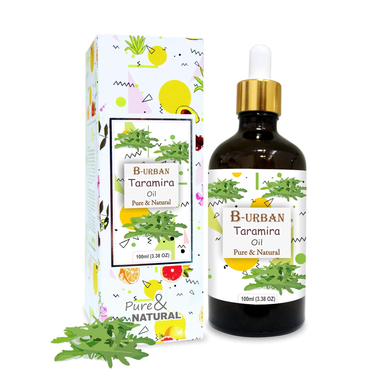 B-URBAN Taramira (Eruca Vesicaria Ssp. Sativa) Oil |100% Pure & Natural ...