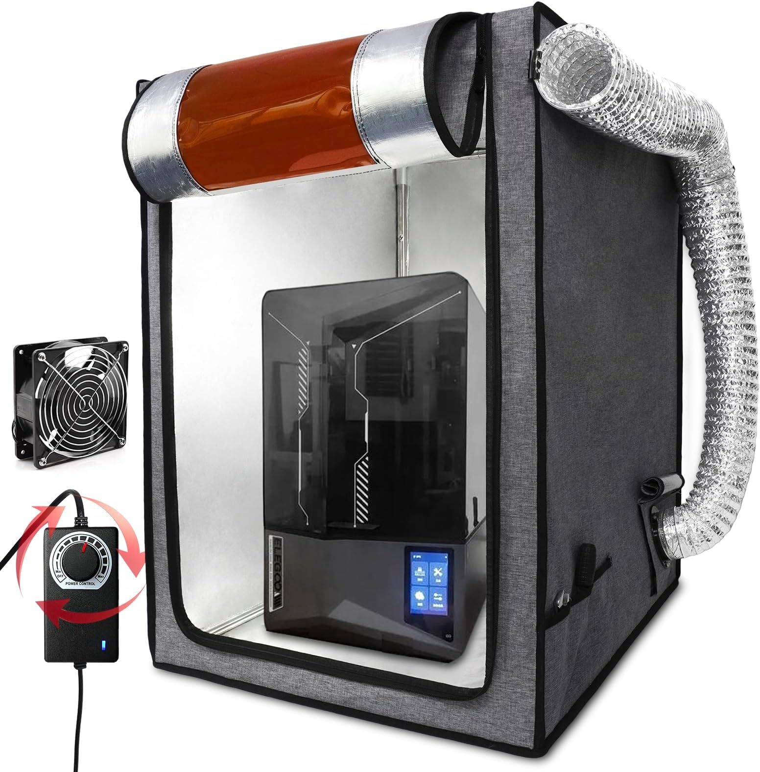 Amazon.com: Creality Official Fume Extraction Kit, with a 4000 RPM High ...