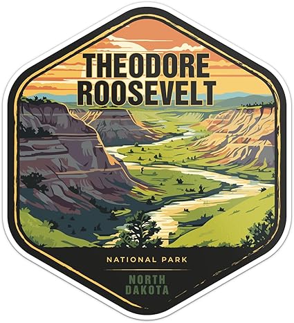 Amazon.com - Theodore Roosevelt National Park Sticker - Waterproof ...
