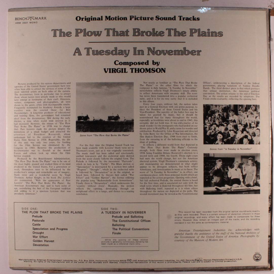 Amazon.com: the plow that broke the plains: CDs & Vinyl