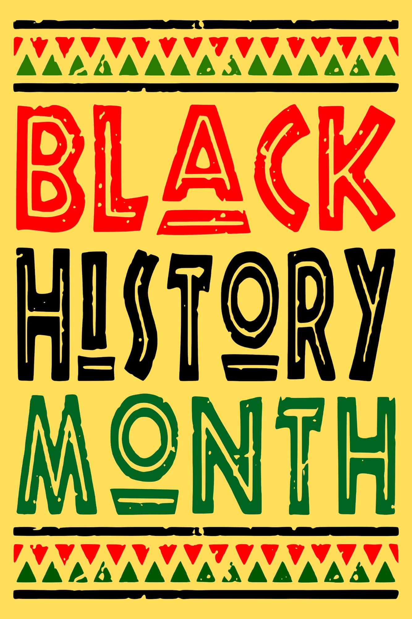 Amazon.com: Black History Poster 12" x 18", African American History ...