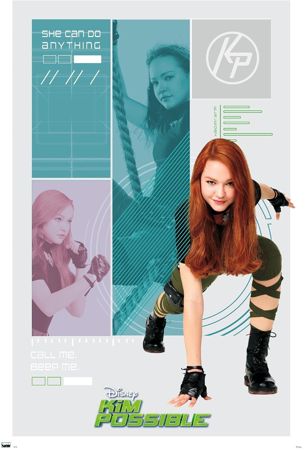 Trends International Disney Kim Possible - Hero Wall Poster, 22.375" x ...