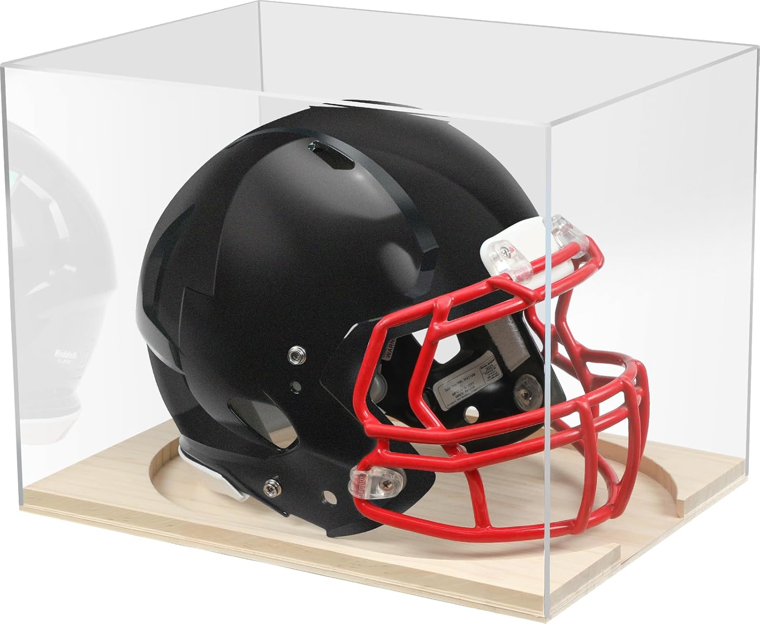 Amazon.com: Football Helmet Display Case Full Size, Acrylic Football ...
