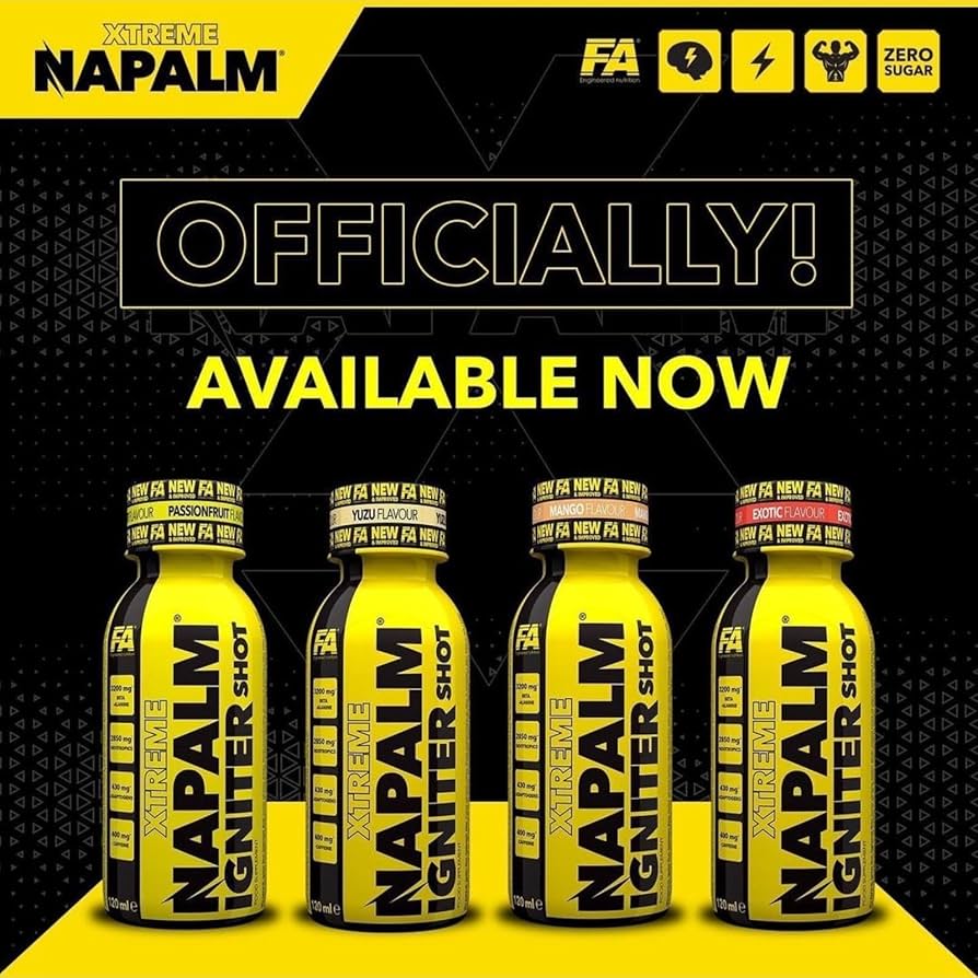 NAPALM® Igniter Juice Shot 120ml FA Fitness Authority - Masscle - Tienda de suplementacion ...