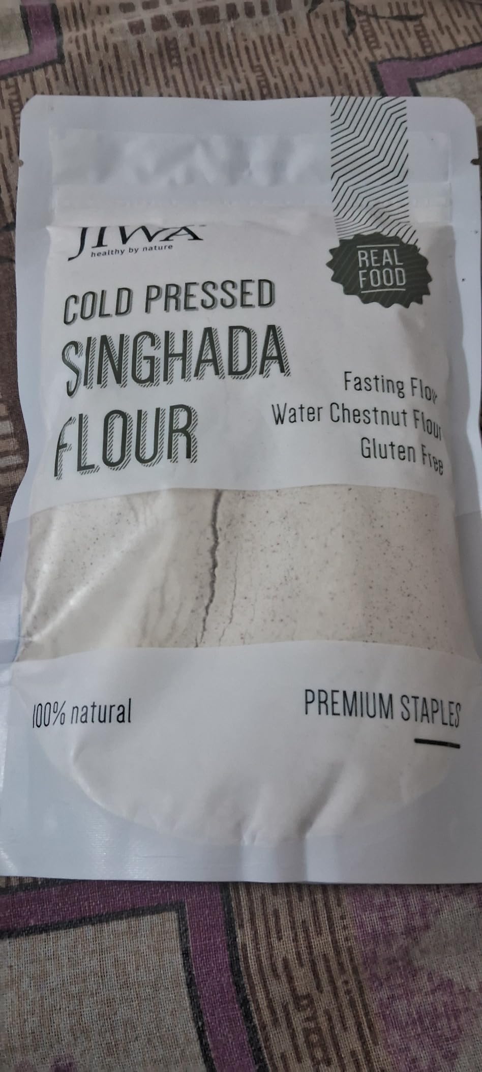 JIWA healthy by nature Cold Pressed Singhada Atta/Flour | Singhara ...
