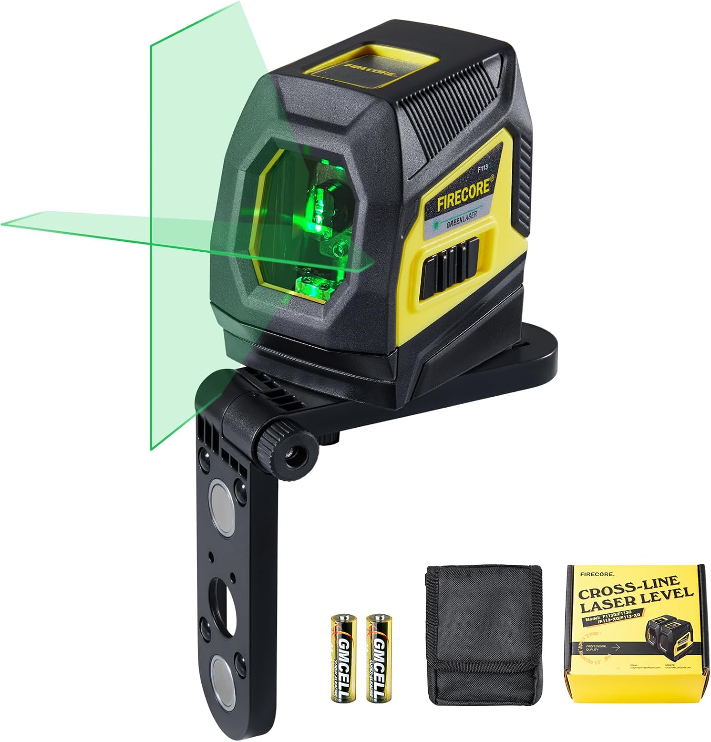 Firecore Cross Line Laser Level, 3s Fast Self-Leveling Laser Level ...