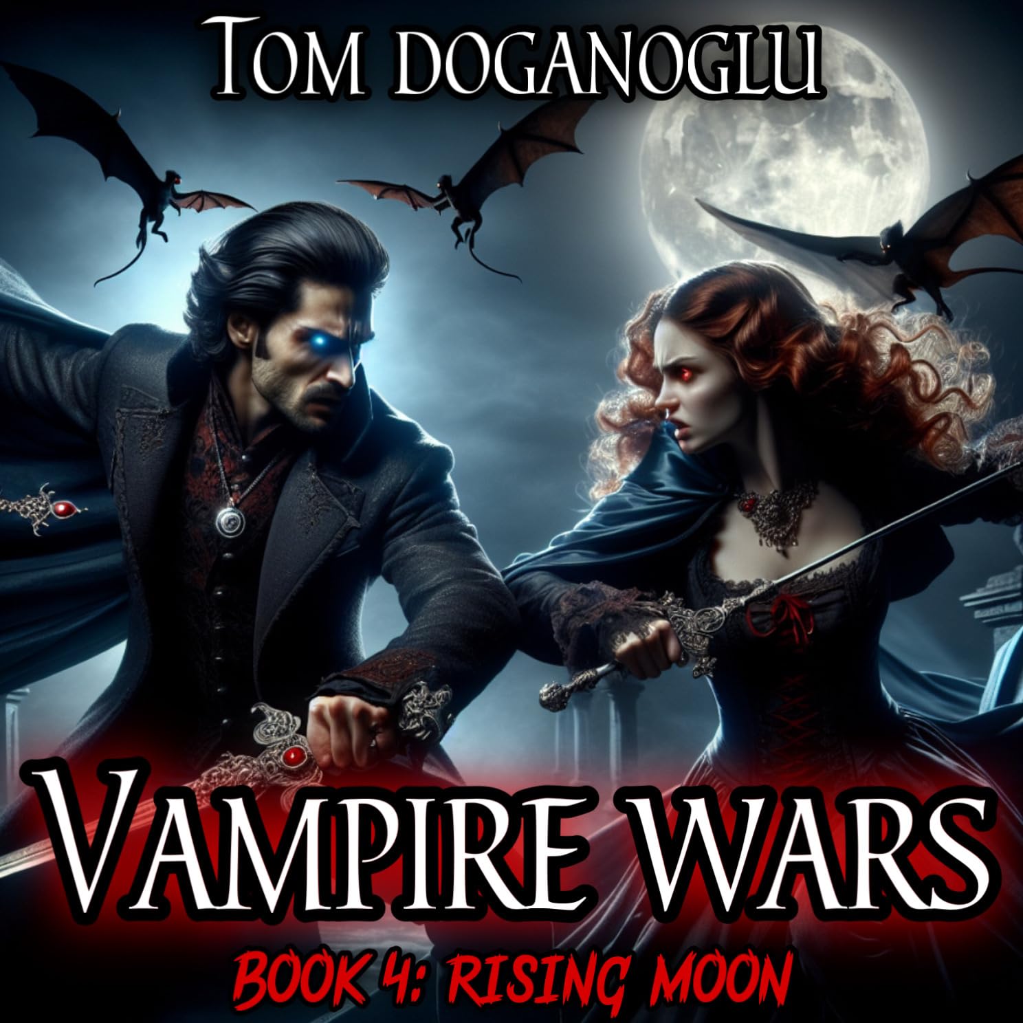 Vampire Wars: Rising Moon - Kindle edition by Doganoglu, Tom. Mystery ...