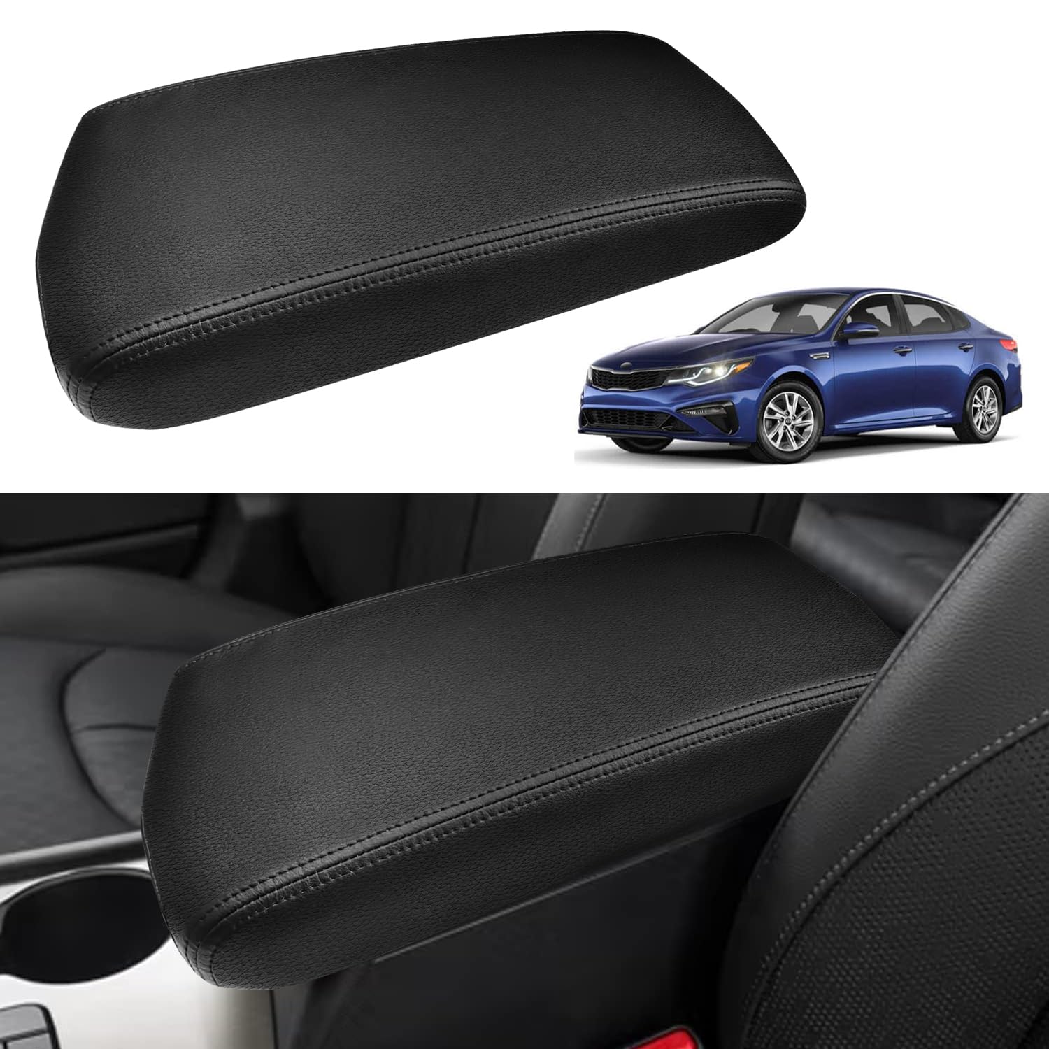 Amazon.com: Car Center Console Armrest Cover for Kia Optima Accessories ...