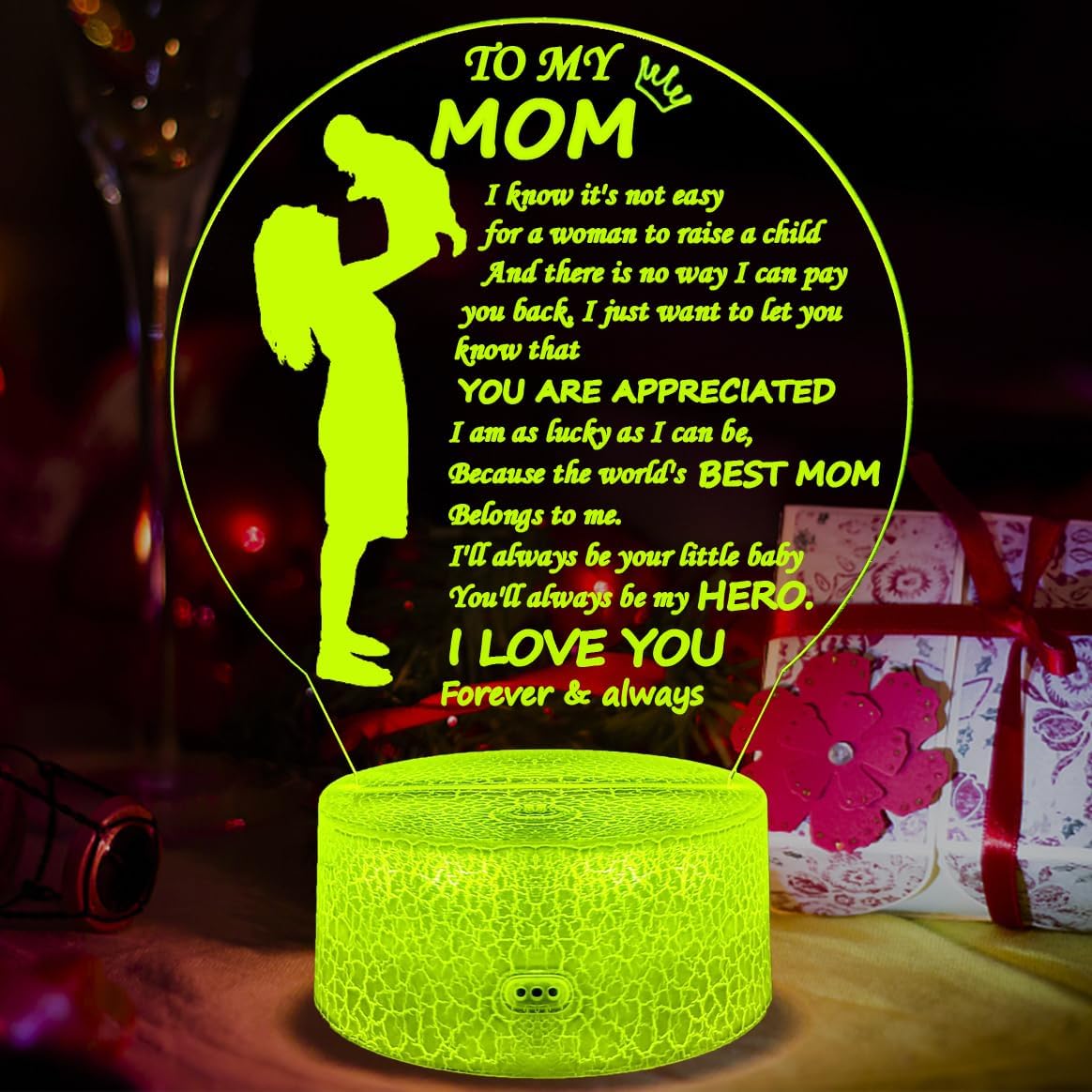 Menkxi Mothers Day Gifts from Daughter Son Gifts for Mom Birthday Gift ...