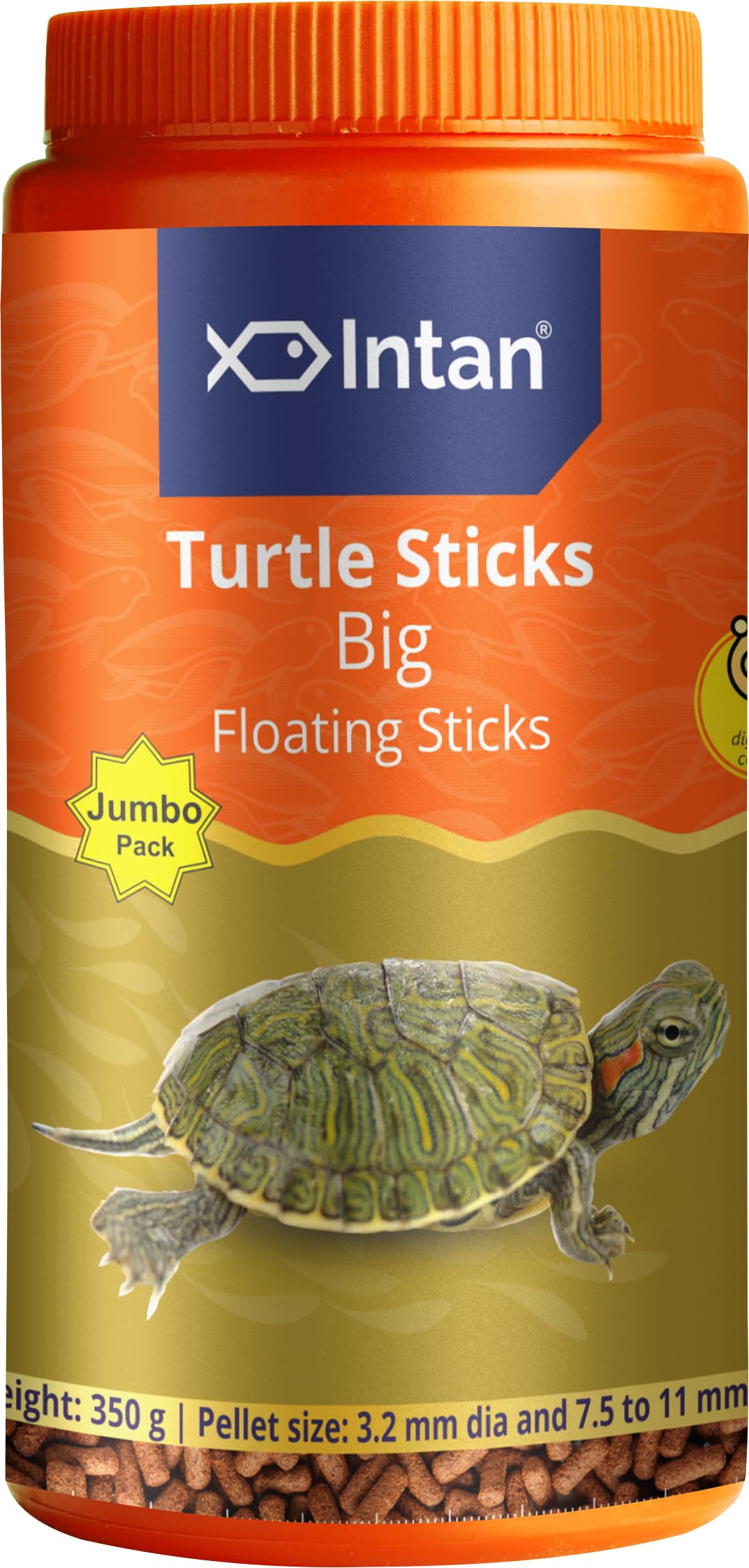 Aquatic Intan Turtle Food for All Life Stages for Growth & Health | Big ...