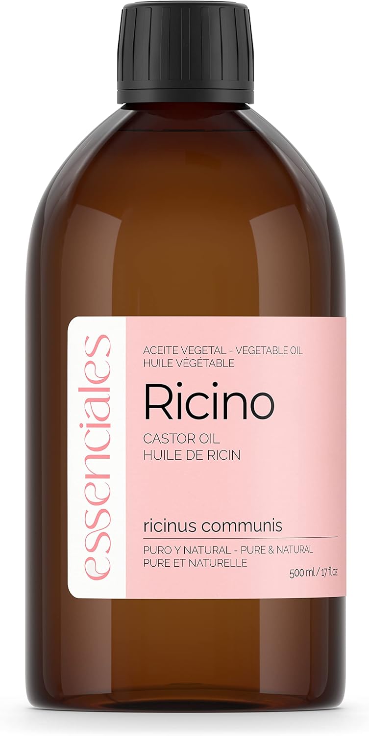 Essenciales - Aceite Vegetal de Ricino (Máxima Calidad), 100% PURO, 500 ...
