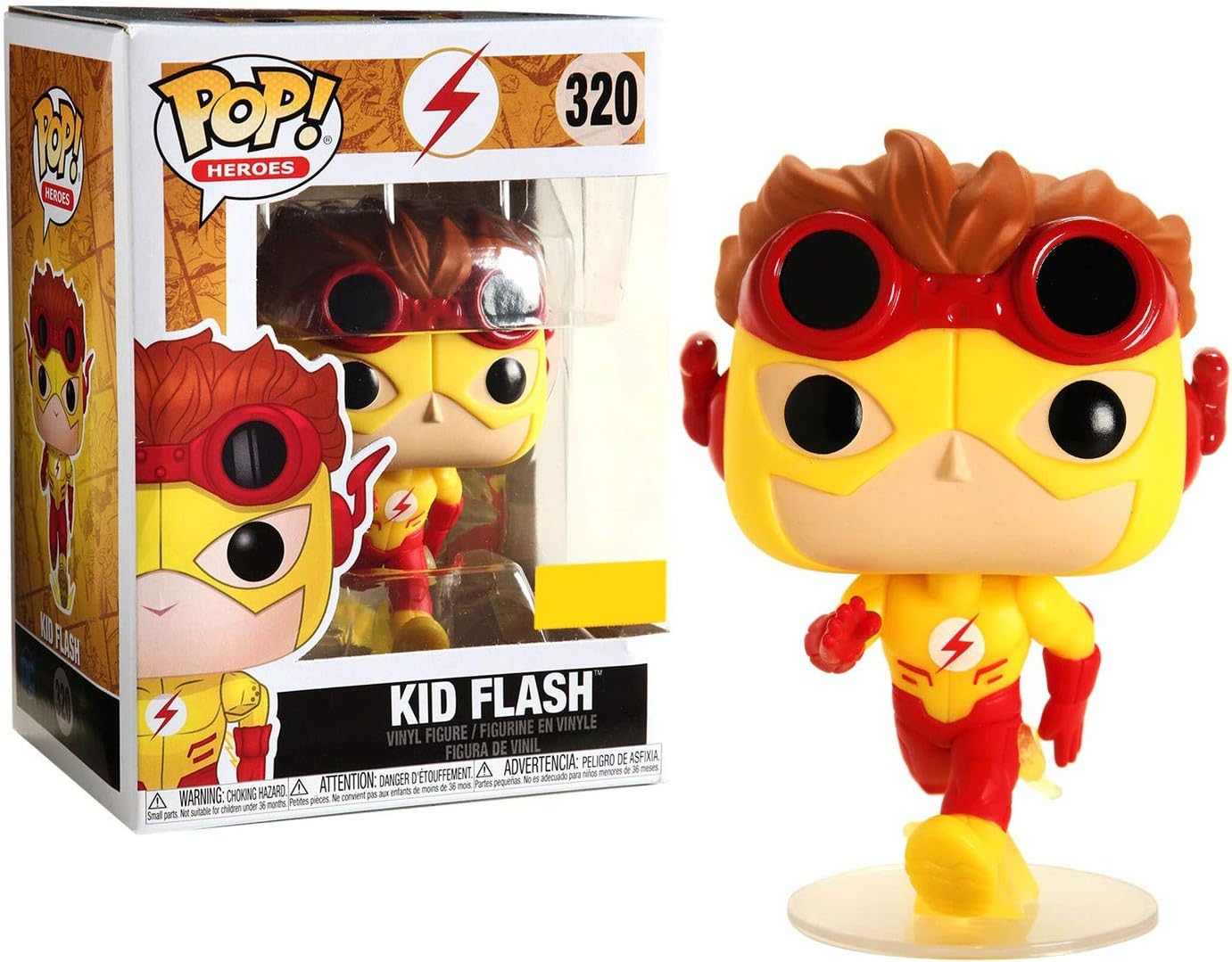 Amazon.com: Funko POP! Heroes: DC #320 - Kid Flash Exclusive : Toys & Games