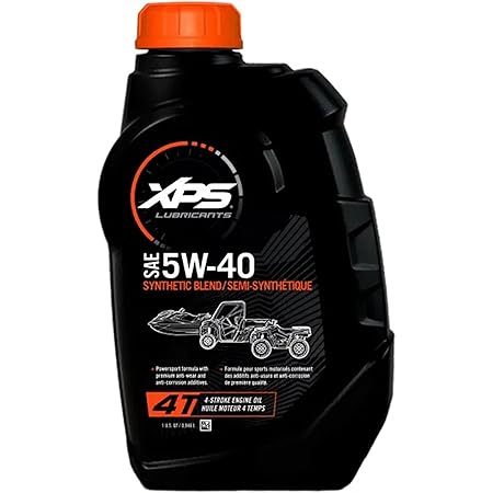 Amazon.com: Sea-Doo New OEM, 1 QT (0.946 L) 4-T 5W-40 Synthetic Blend Oil, 293600121 9779133 ...