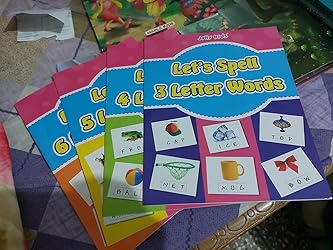 Jolly Kids Let’s Spell 3, 4, 5 and 6 Letter Words Practice Books for ...