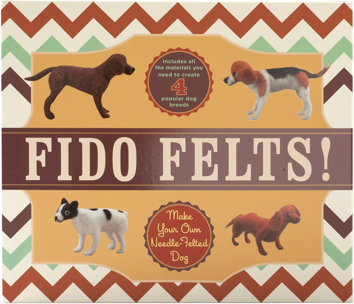 Amazon.com: Fido Felts!: Make Your Own Needle-Felted Dog, by Patti ...