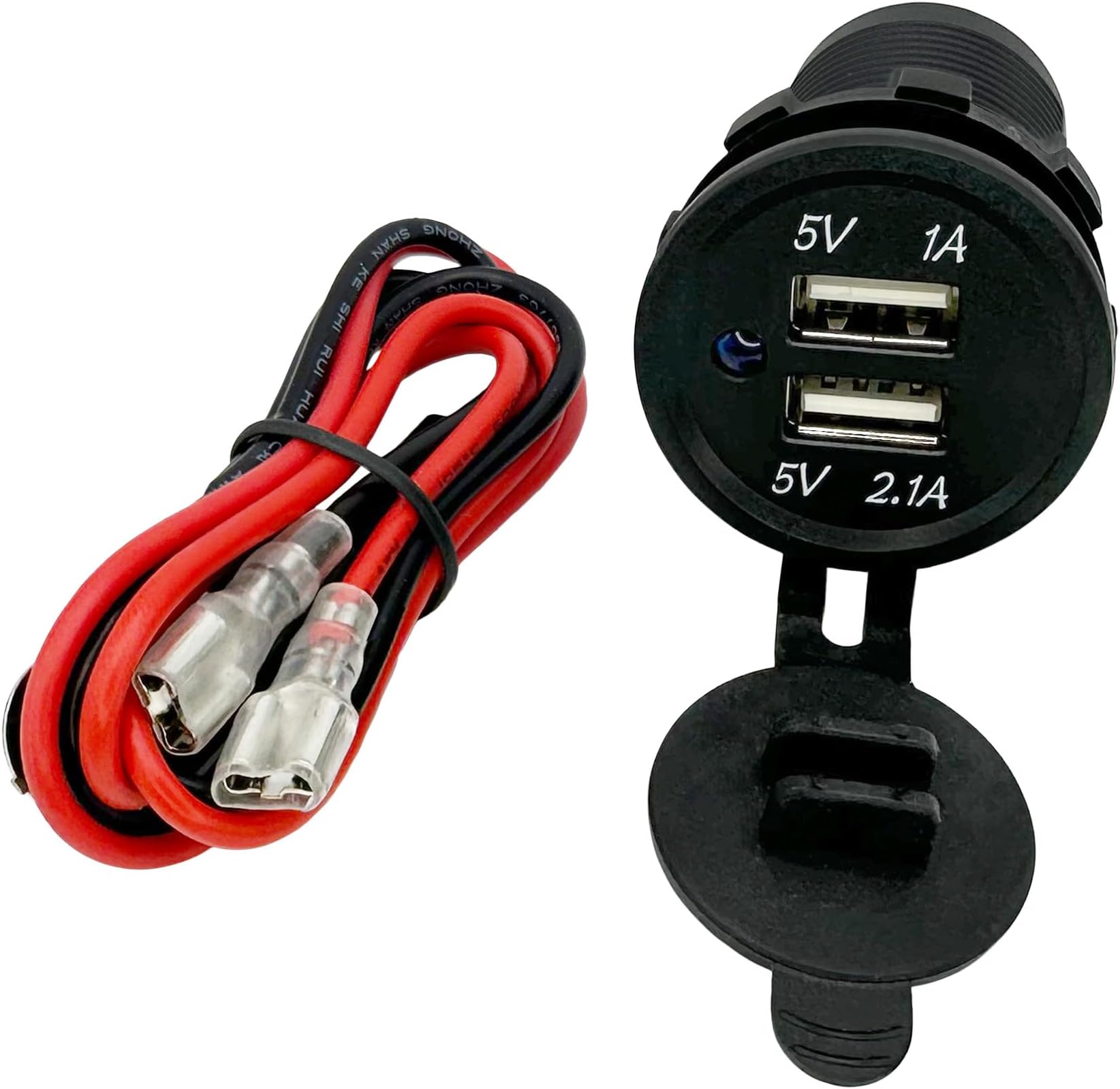 Amazon.com: Golf Cart USB Charger Port Outlet for EZGO Club Car Yamaha ...