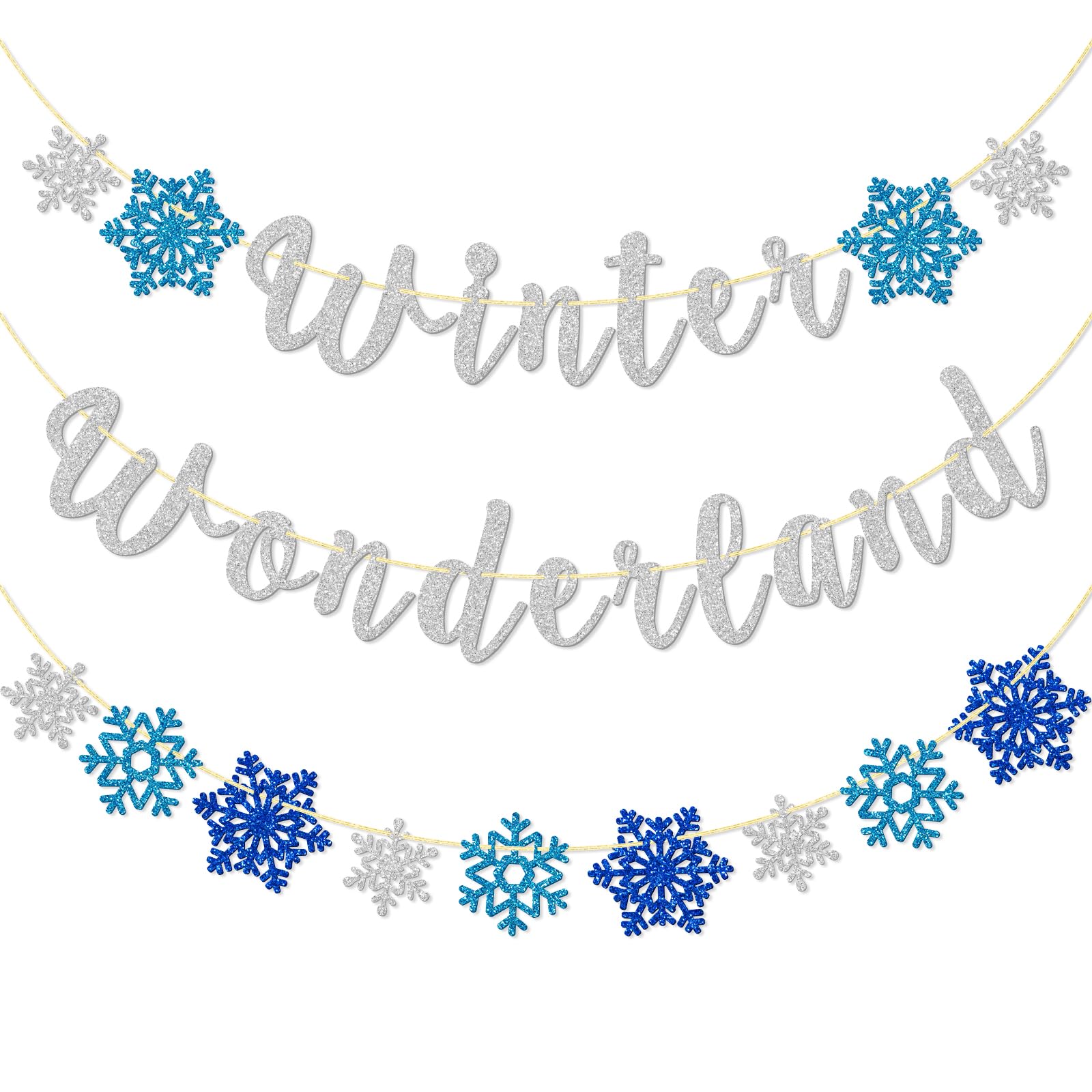 Amazon.com: Winter Wonderland Banner, Winter Wonderland Party ...