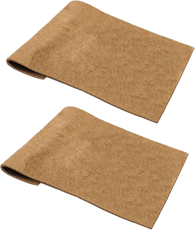 Amazon.com: 2Pcs Natural Jute Fiber Grow Mats, 40" X 20" Hydroponic ...
