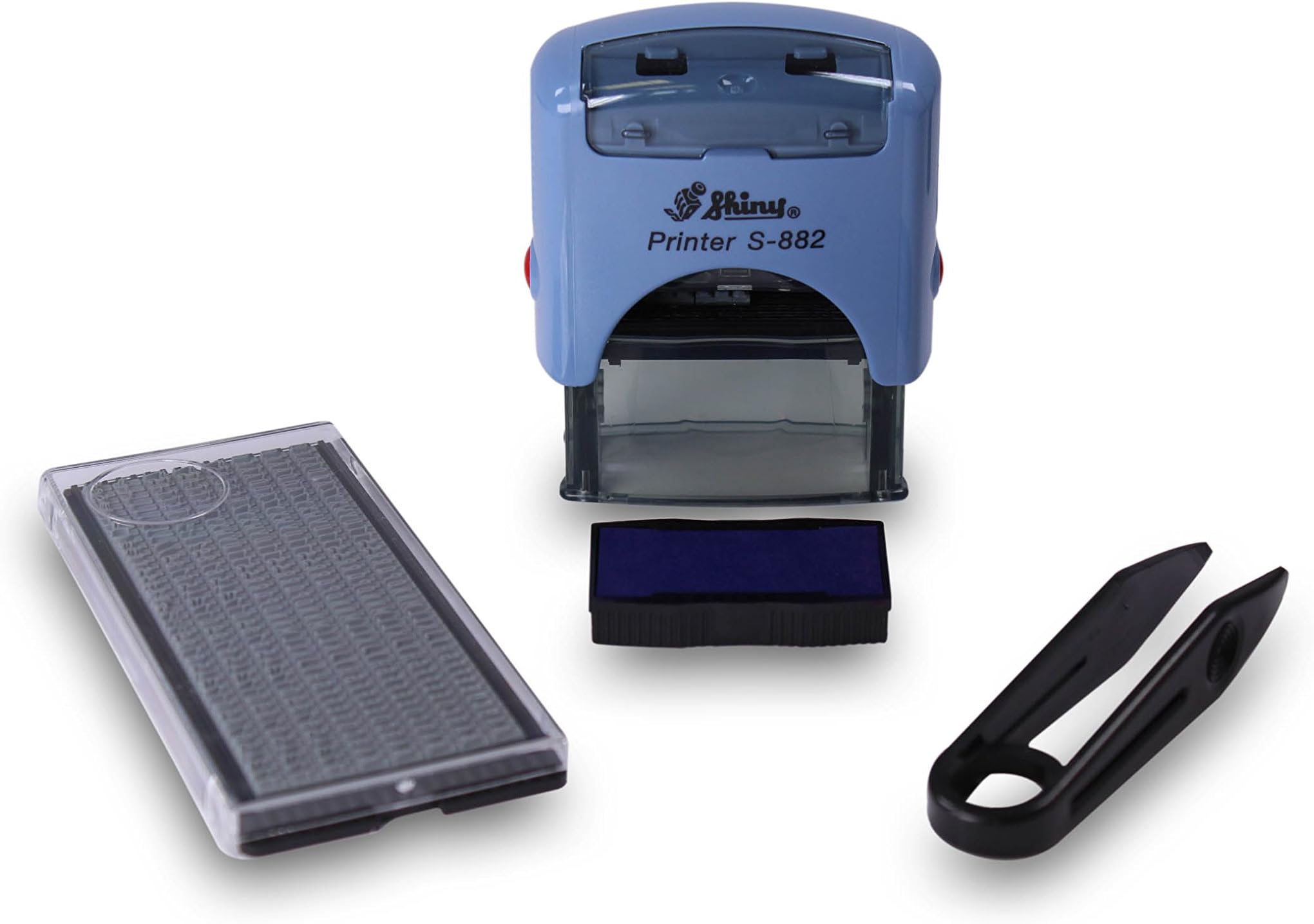 Personalisierbares Stempel-Set zum Selbstsetzen Shiny S-882 - Stempel ...
