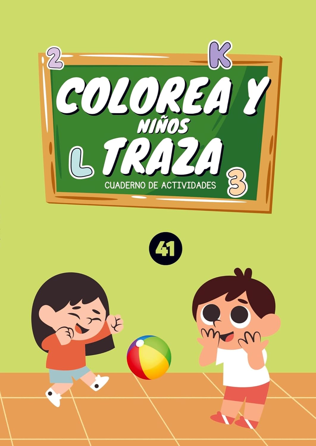 Colorea y traza-niños: Cuaderno de actividades | Amazon.com.br