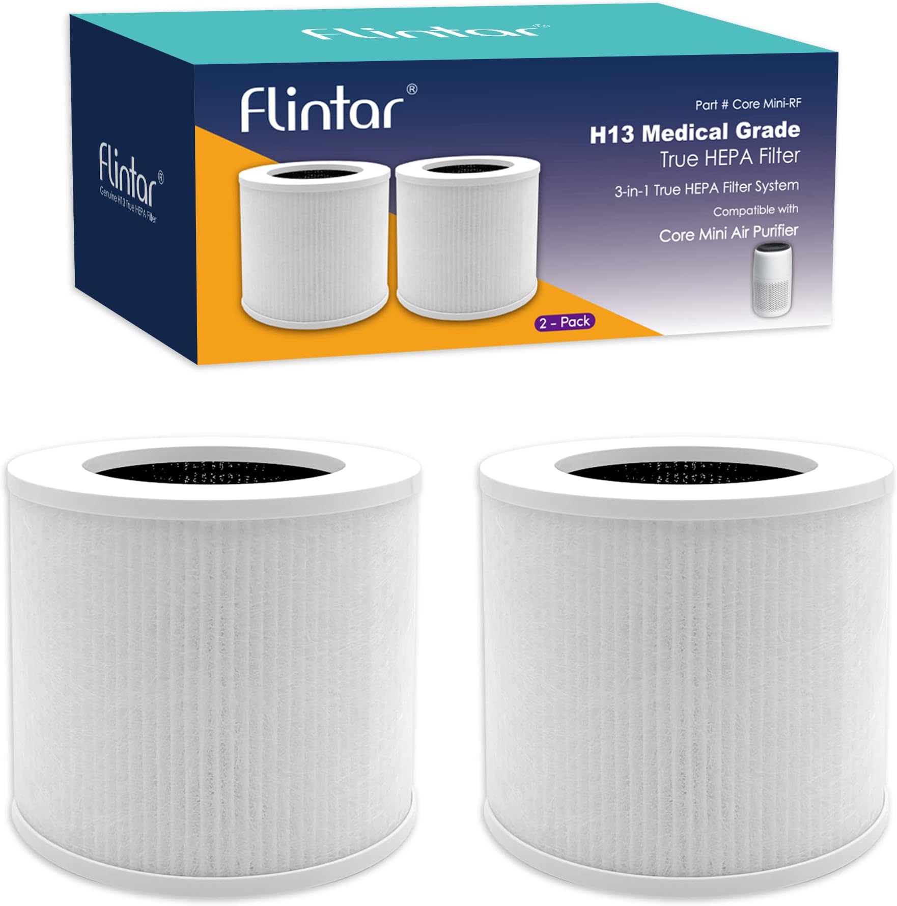 Amazon.com: Flintar Core Mini Replacement Filter, Compatible with ...