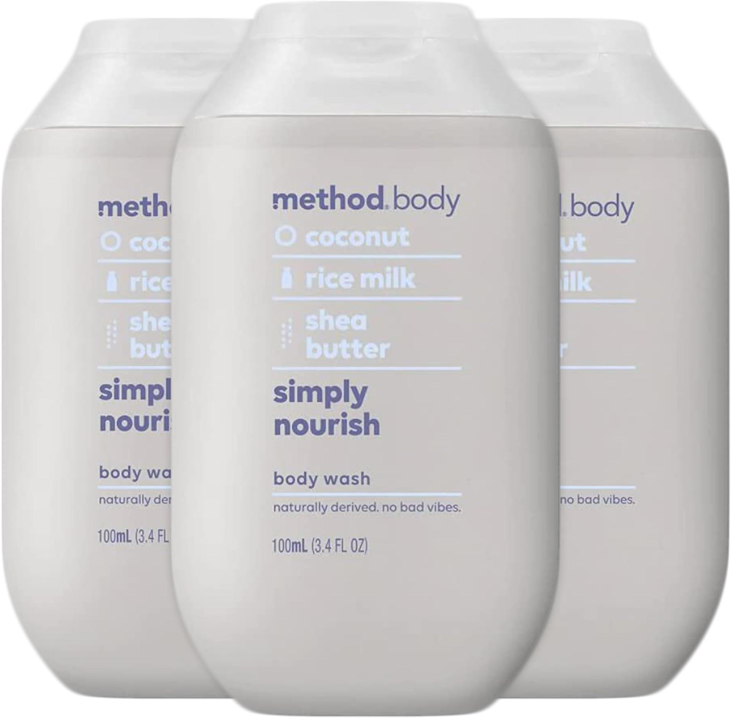 Amazon.com : Method Body Wash Simply Nourish, Coconut, Rice Milk and ...