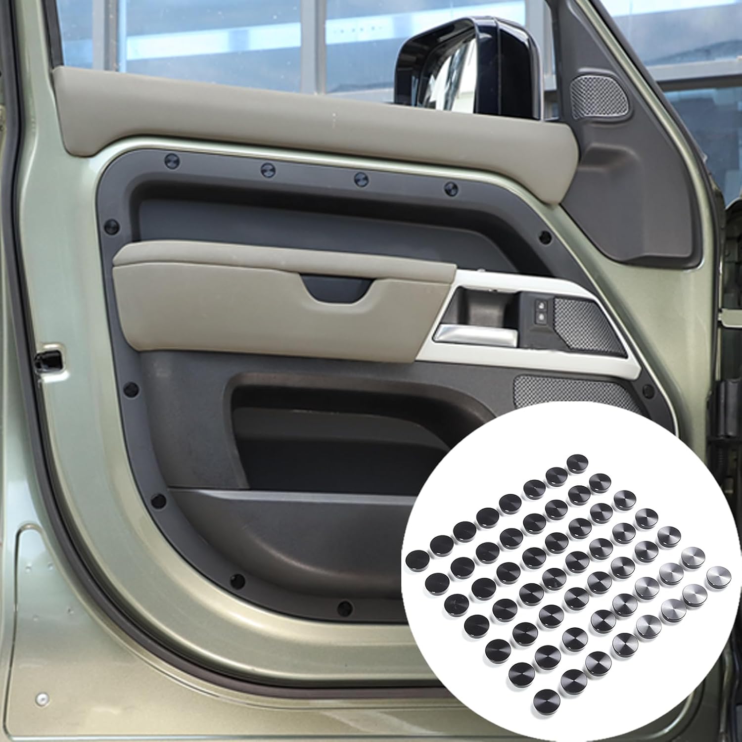 Amazon.com: HIRUFAIT Screw Decorative Cover for 2020-2023 Land Rover ...