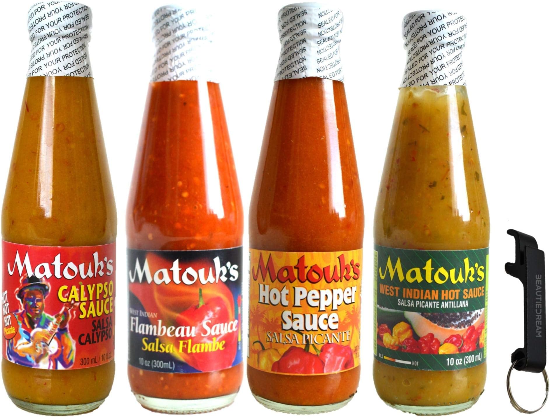 Amazon.com : Matouk's West Indian Hot Sauce Salsa Picante 10 Ounce ...