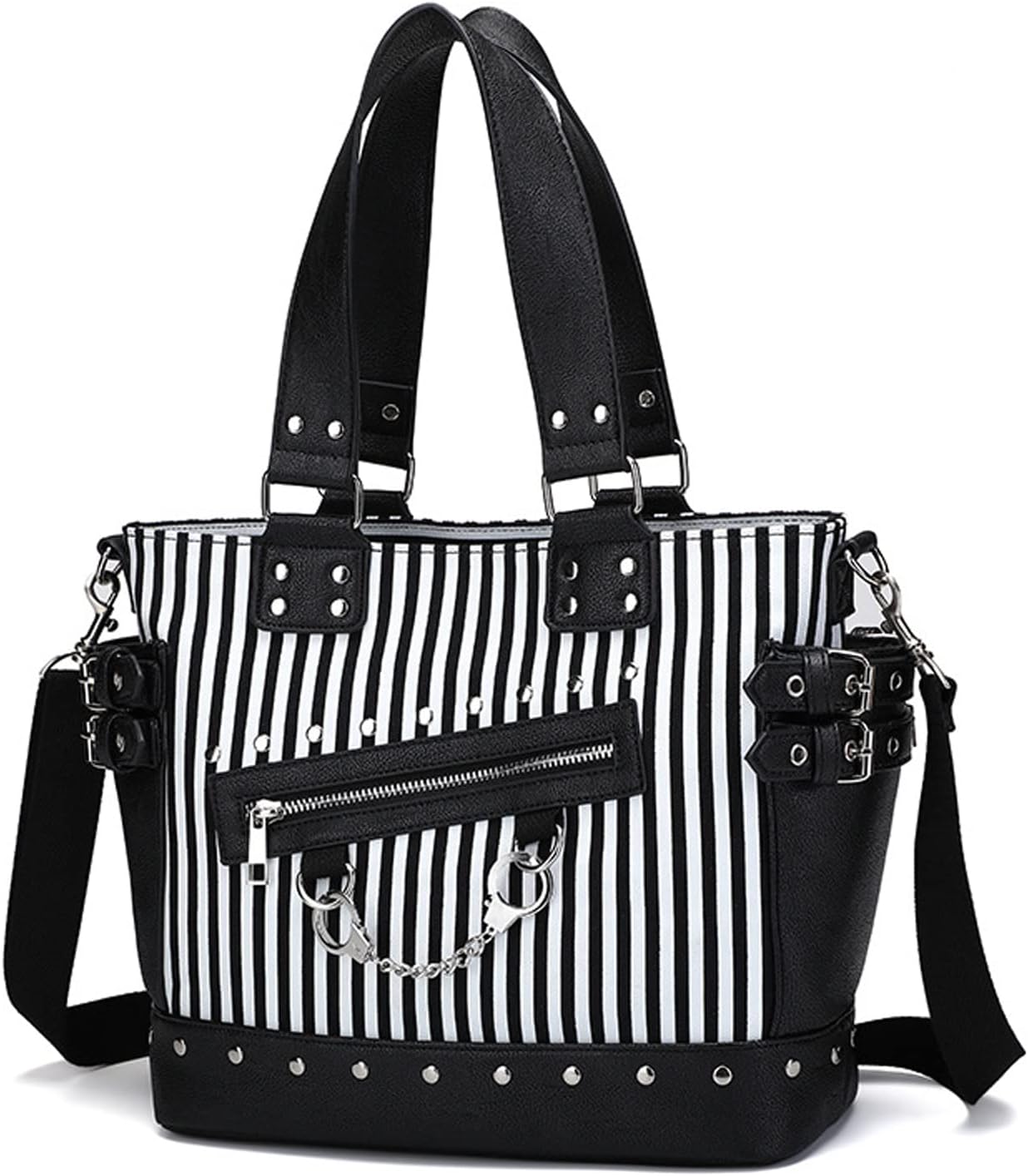 Amazon.com: MEOKIM Gothic Backpack Canvas Bag Luminous Fashion Skull ...