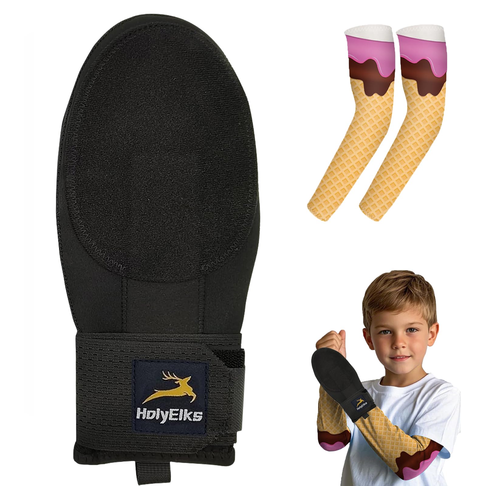 Snapklik.com : HolyElks Baseball Sliding Mitt, Baseball Glove Softball ...
