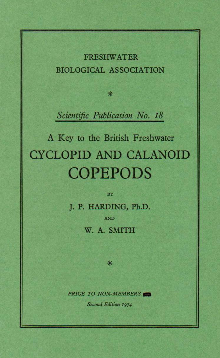 A key to the British freshwater cyclopid and calanoid copepods,: With ...