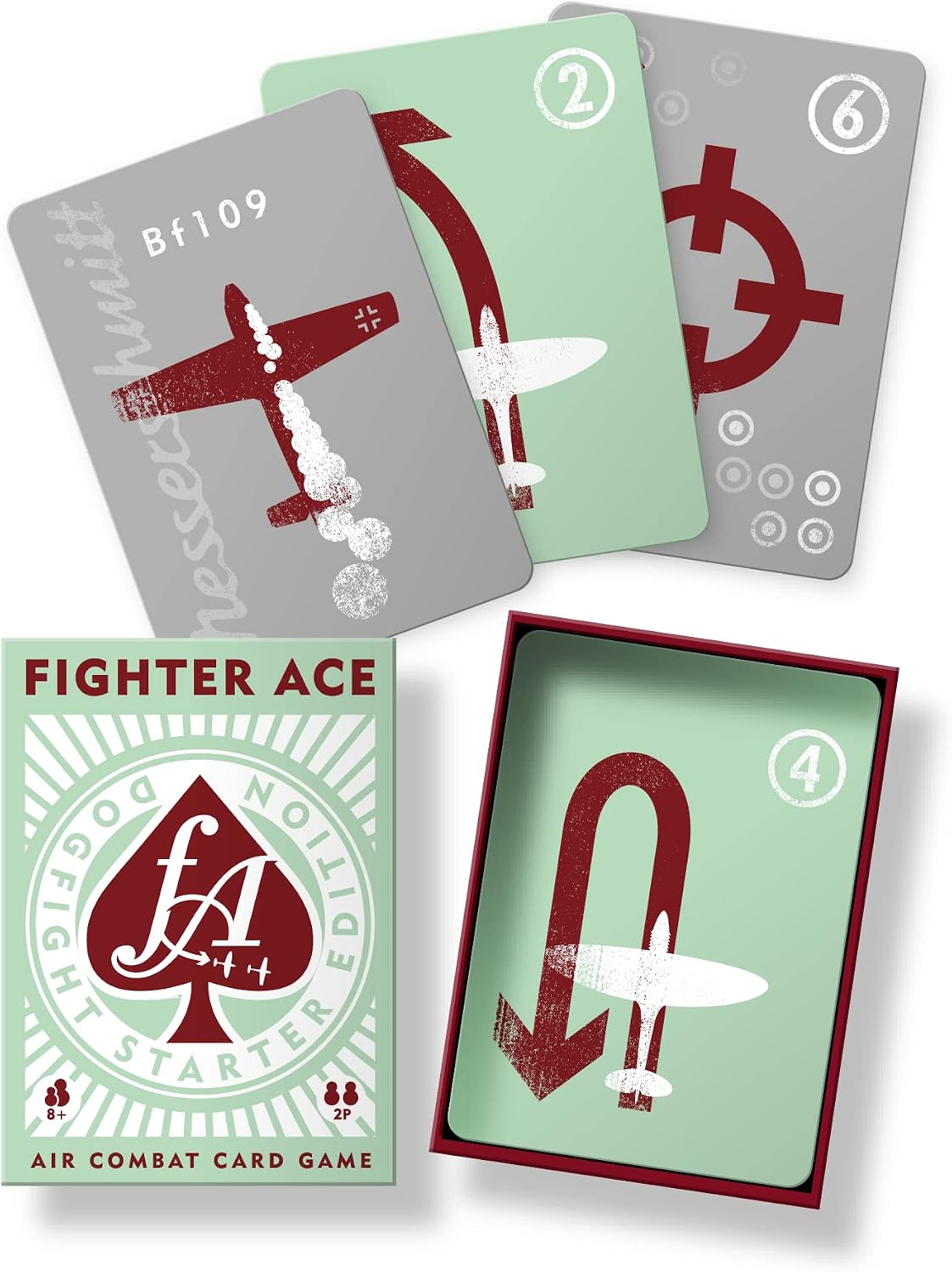 Fighter Ace Air Combat Card Game : Amazon.co.uk: Toys & Games