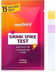 Amazon.com: DrinkCheck Drink Safety Test Strips, 20 Tests – Detect ...