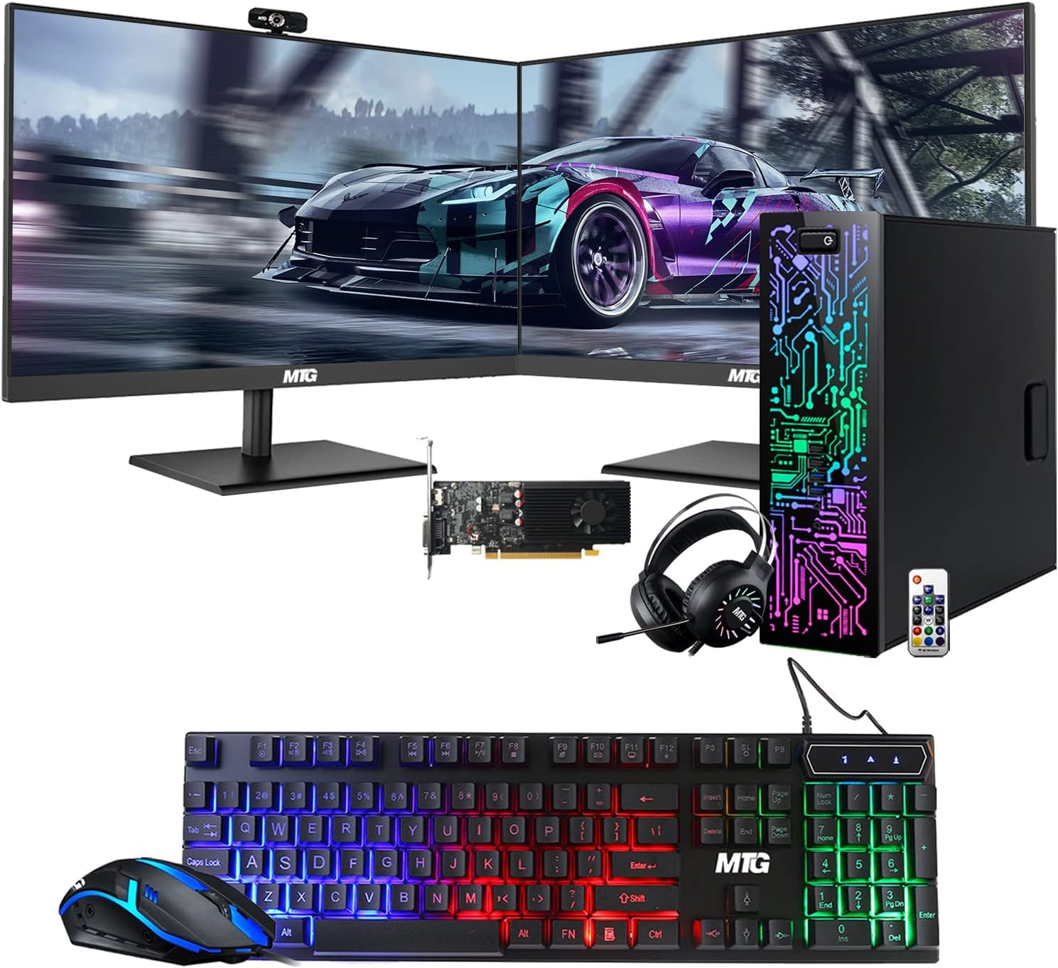 Amazon.com: TechMagnet Gaming Desktop PC, Intel Core i7-4770 Zeus, GT ...
