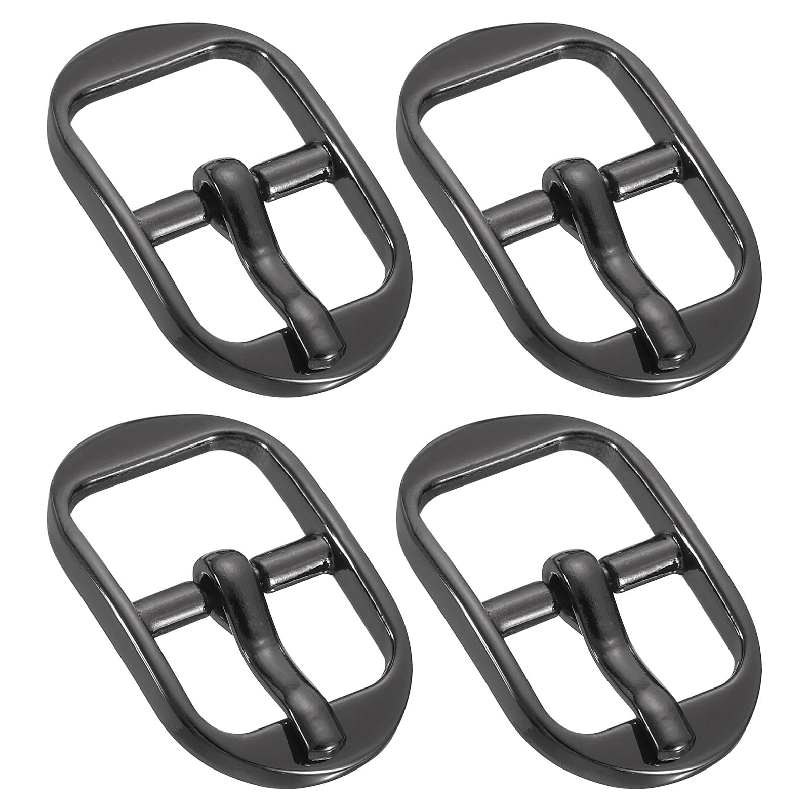 Amazon.com: uxcell Metal Roller Buckle, 4Pcs 0.51 Inch Single Prong ...