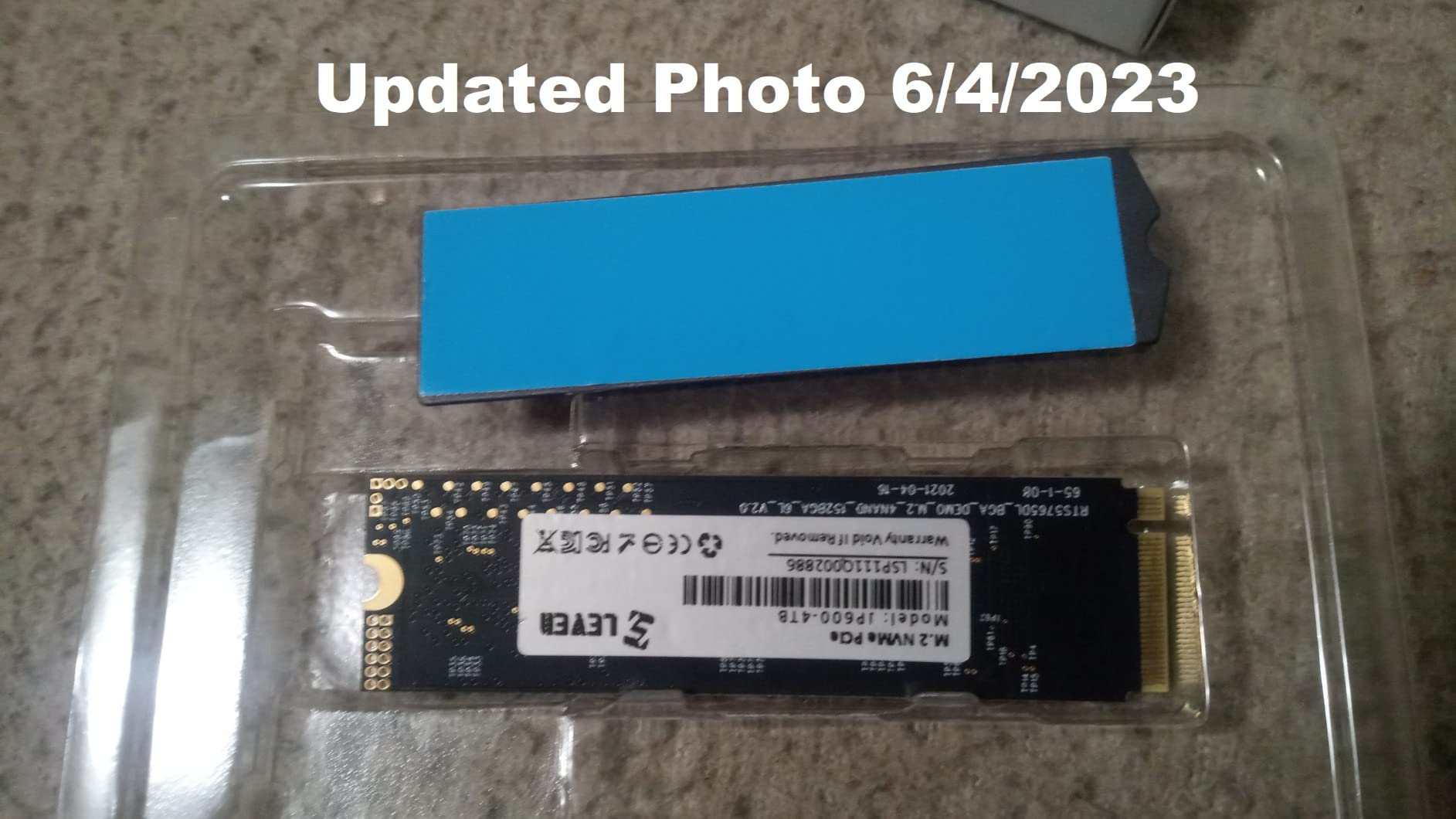 $11/mo - Finance LEVEN JPS600 2TB PCIe 3D NAND NVMe Gen3x4 PCIe M.2 ...