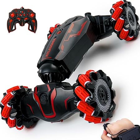 Amazon.com: Gesture Sensing RC Stunt Car - Hand Controlled RC Car with ...