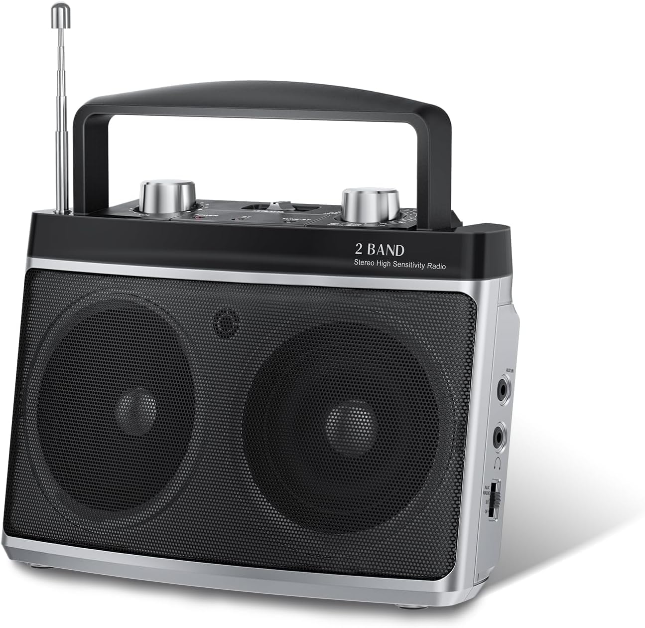 Amazon.com: Portable AM FM Radio, Transistor Radio with Bluetooth Plug ...