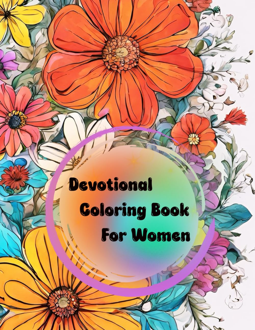 Devotional Coloring Book For Women: Inspirational and motivational ...