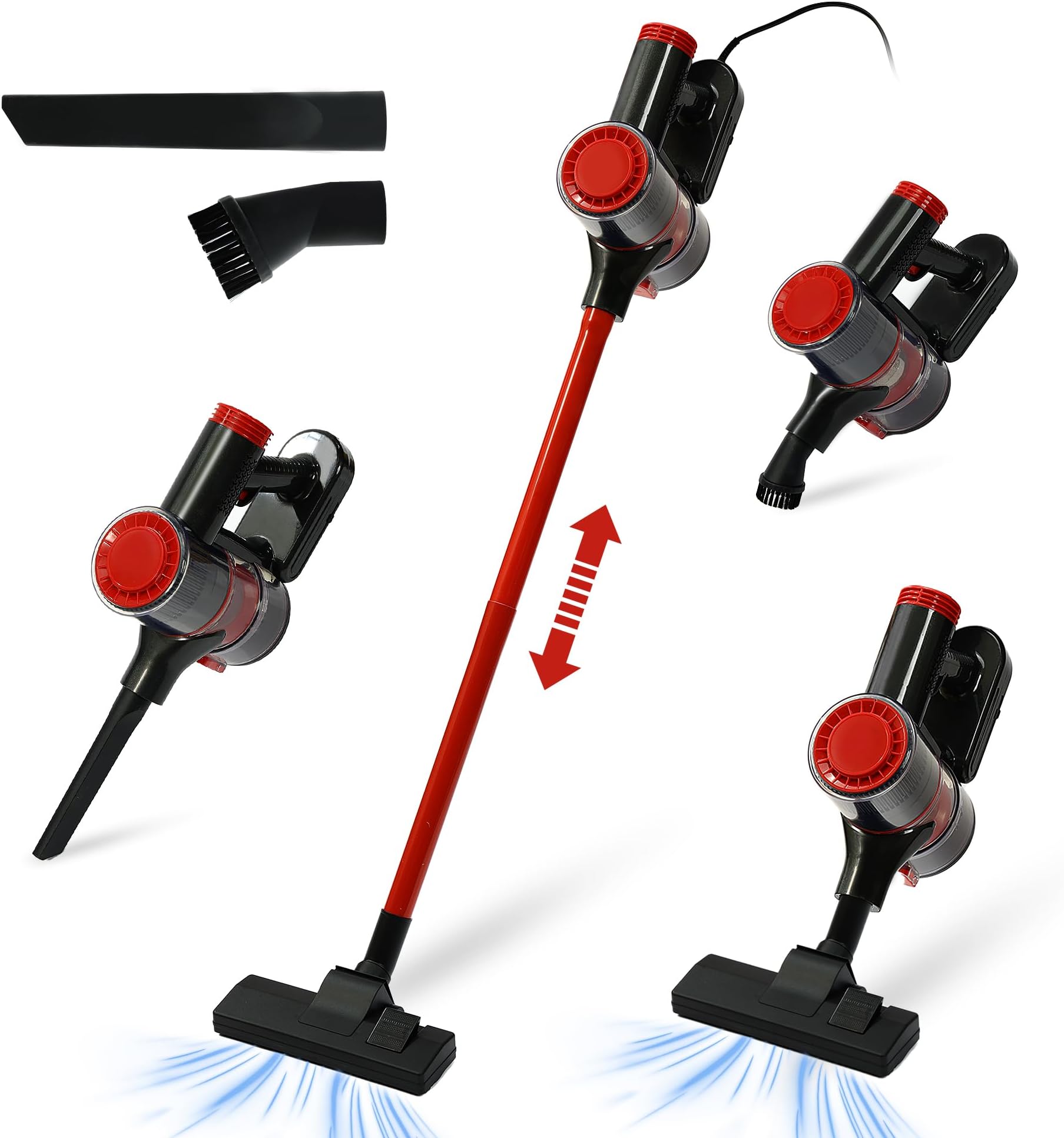 Amazon.com - 23Ft Corded Vacuum Cleaner,600w 20KPa Stick Vacuum Up to ...