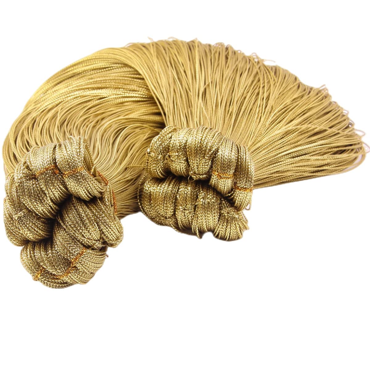 Amazon.com: 8 Rolls 328ft Metalic Twine String 1mm Tinsel Tag Cord Non ...