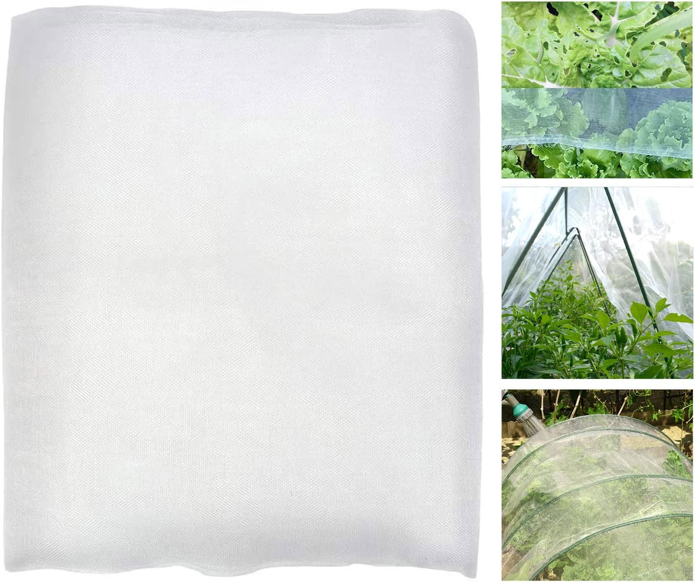 Amazon.com: 10x20Ft Mosquito Bug Insect Bird Fine Mesh Net Barrier ...